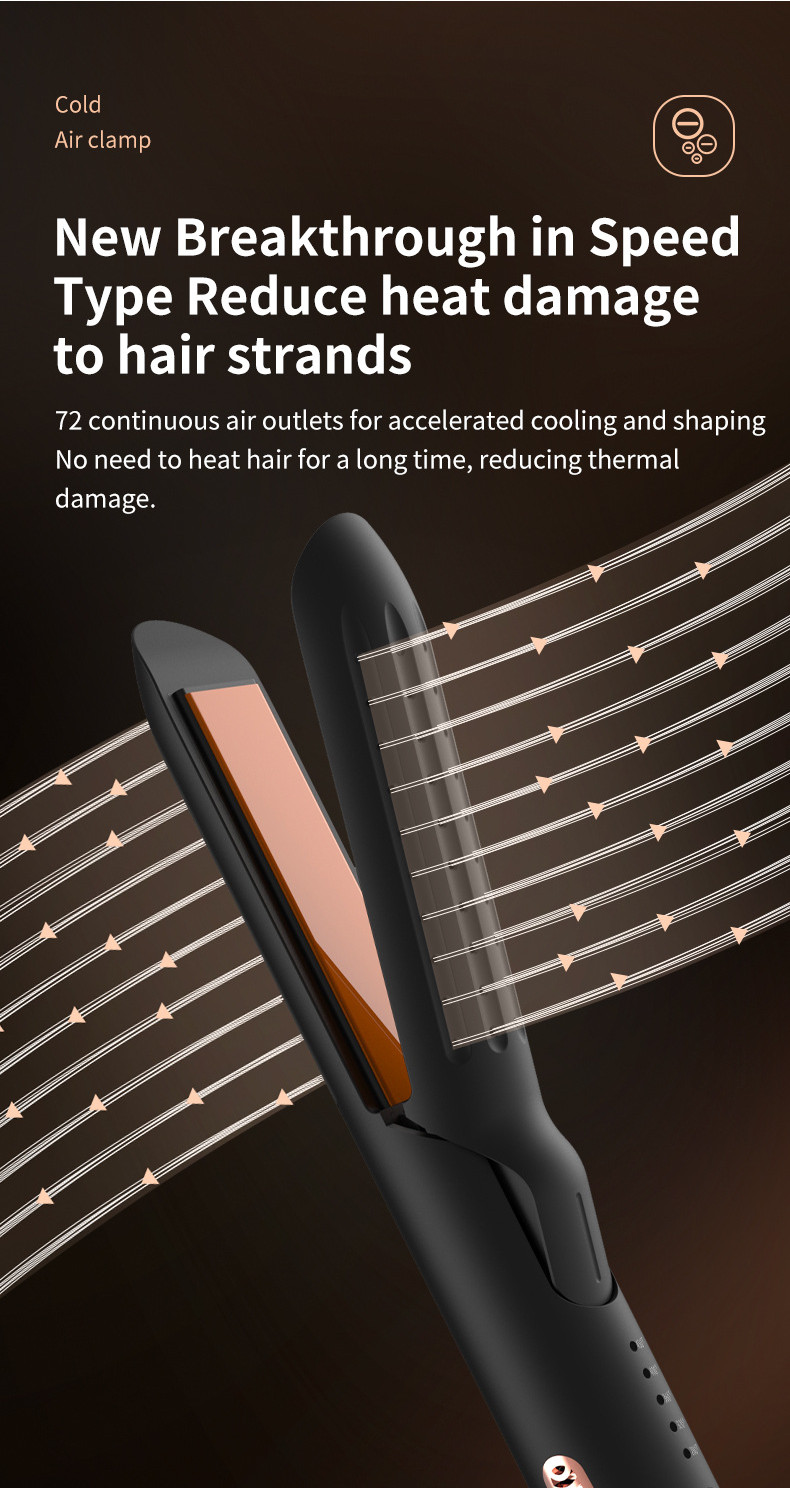 Splint Cold air splints Styling Clip 5speed temperature adjustment ...