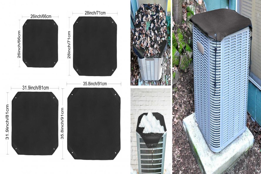 {uStuttg} Heavy-duty Ac Cover Outdoor Air Conditioner Shield Waterproof ...
