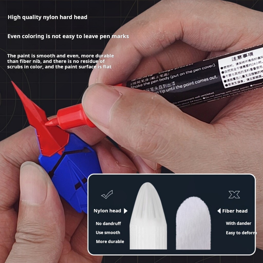 Stedi Dual Brush Water Based Marker Pen for Gundam Gunpla GK DIY Model ...