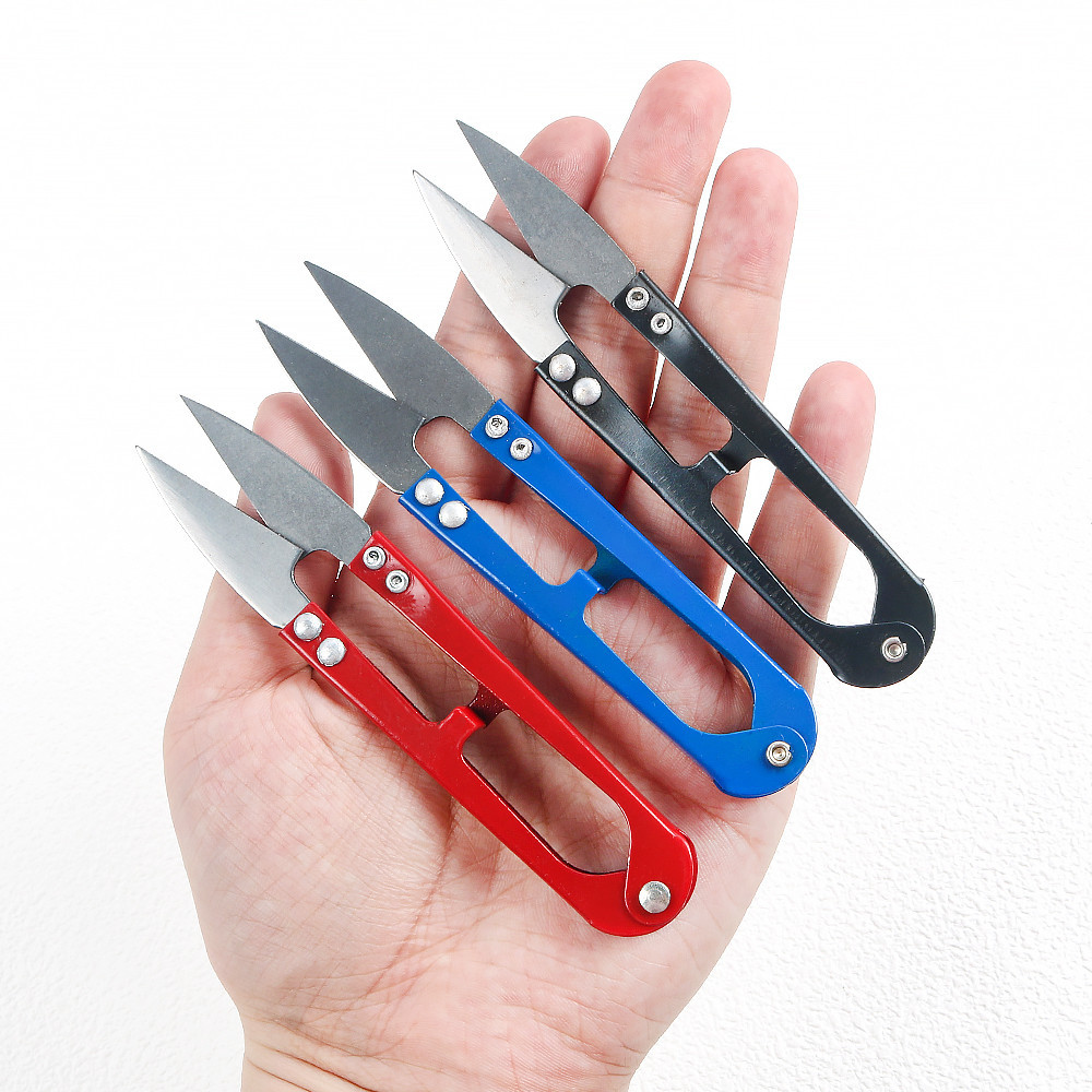 DIY U-shaped Spring Small Scissors for Household for Trimming Thread ...