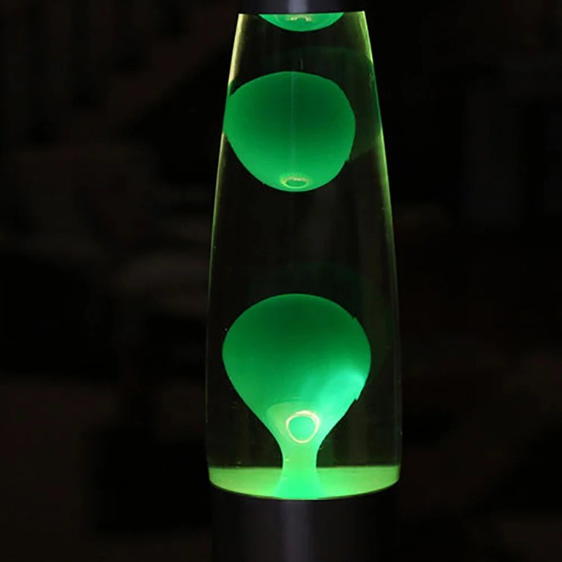 Volcanic Lava Lamp UK Plug Flask Wax Lamp Aluminum Alloy Base Creative ...