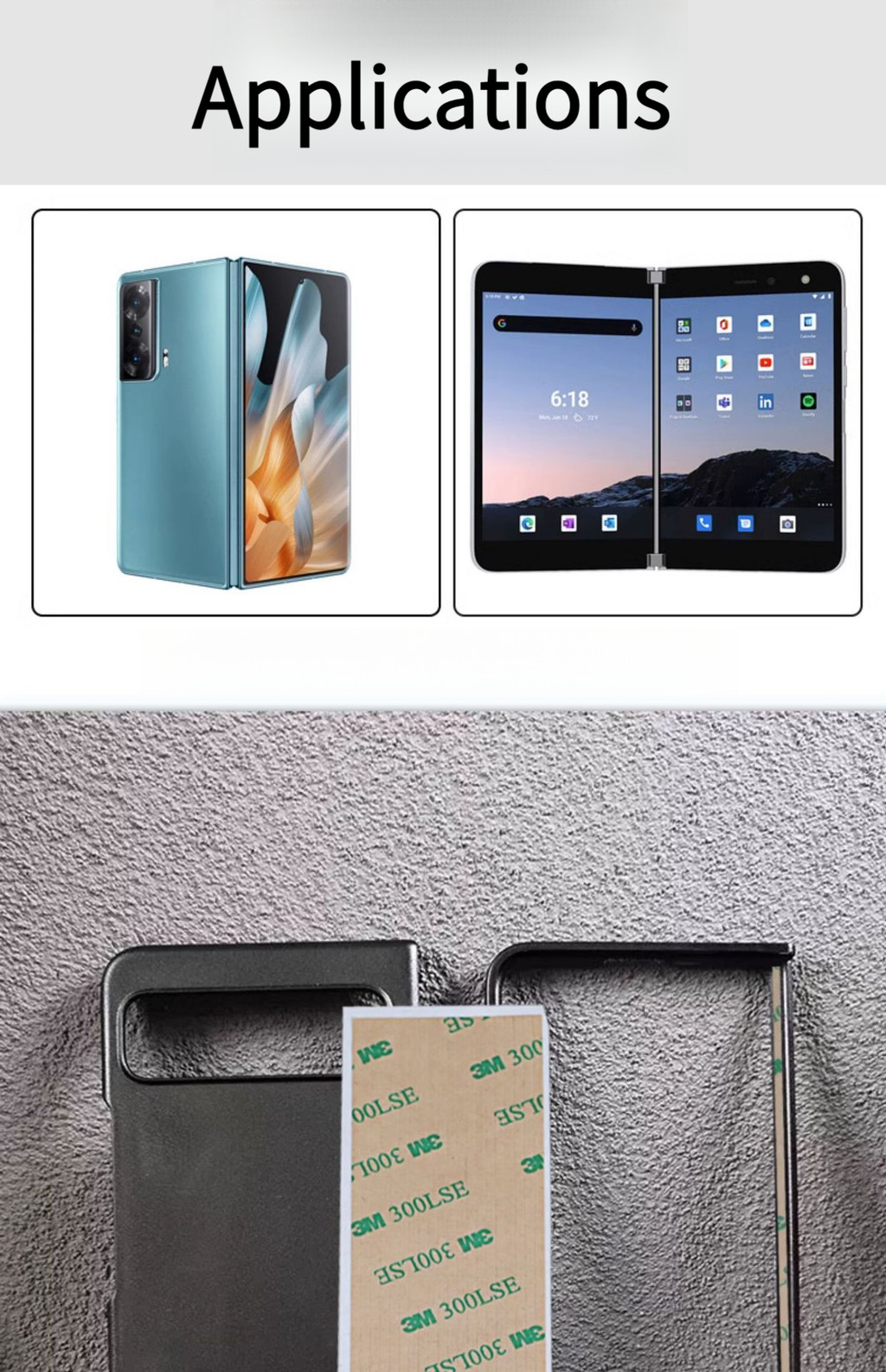 Mobile Phone Case Fixing Tape, Samsung, Huawei, Xiaomi Folding Special ...
