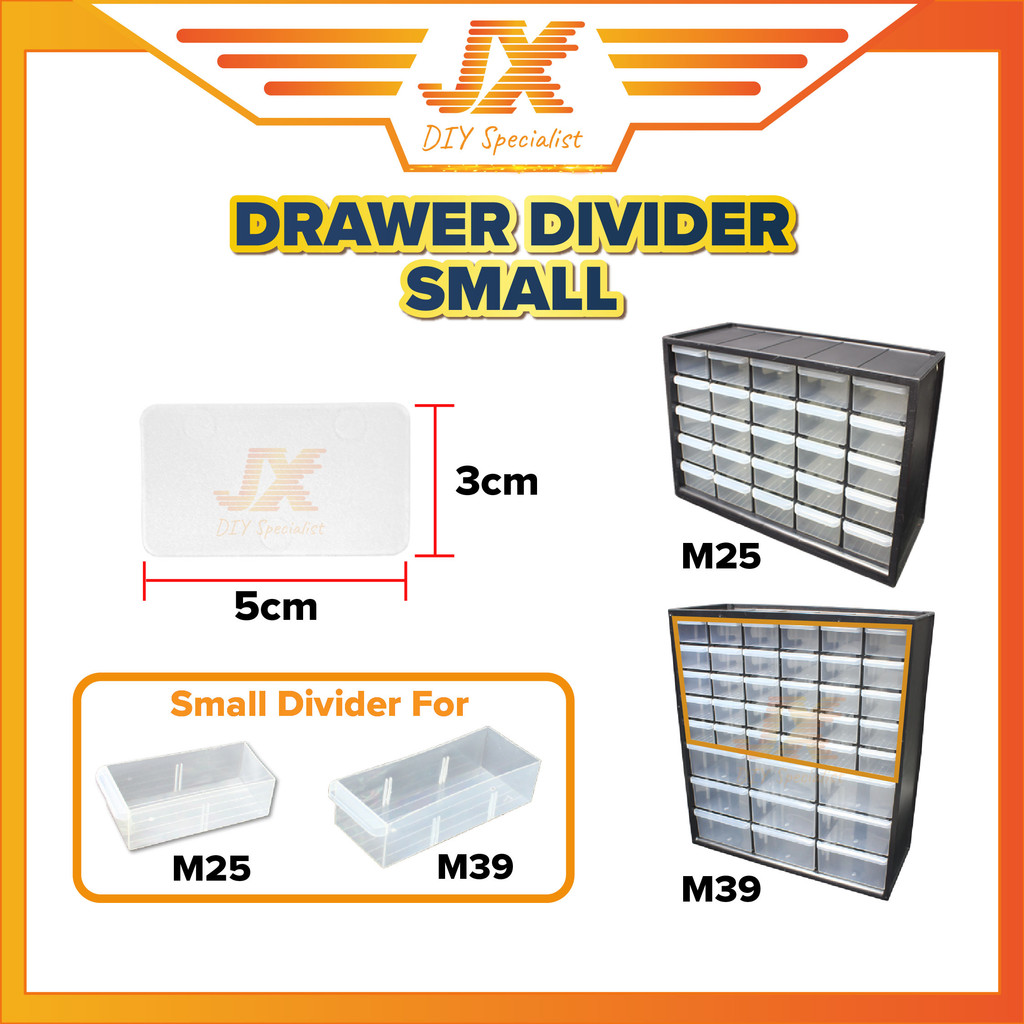 Divider Pieces Partition Multi-Uses Cabinet Spare Part Drawer Storage ...