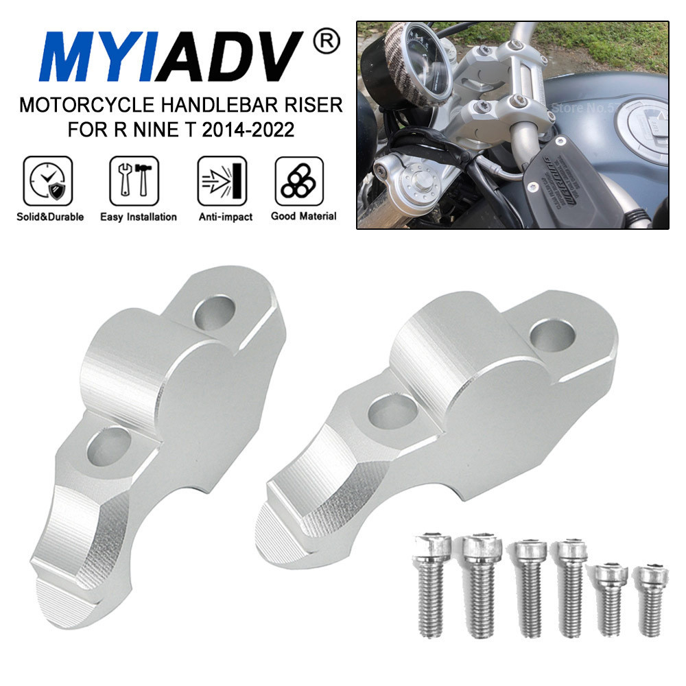 Handlebar Riser For BMW R nine T RNINET R9T 9T Pure Racer 2014-2021 ...