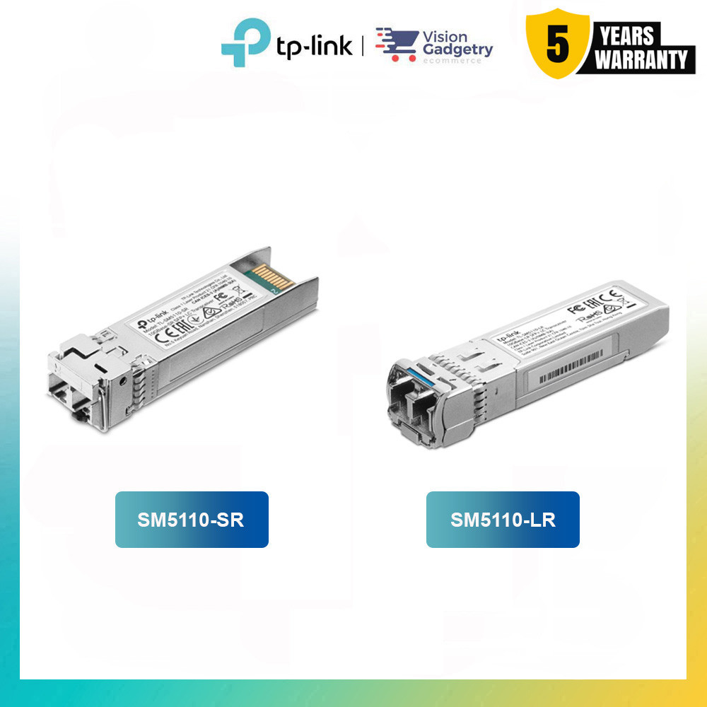 TP-Link TL-SM5110-SR TL-SM5110-LR 10GBase-SR SFP+ LC Transceiver ...