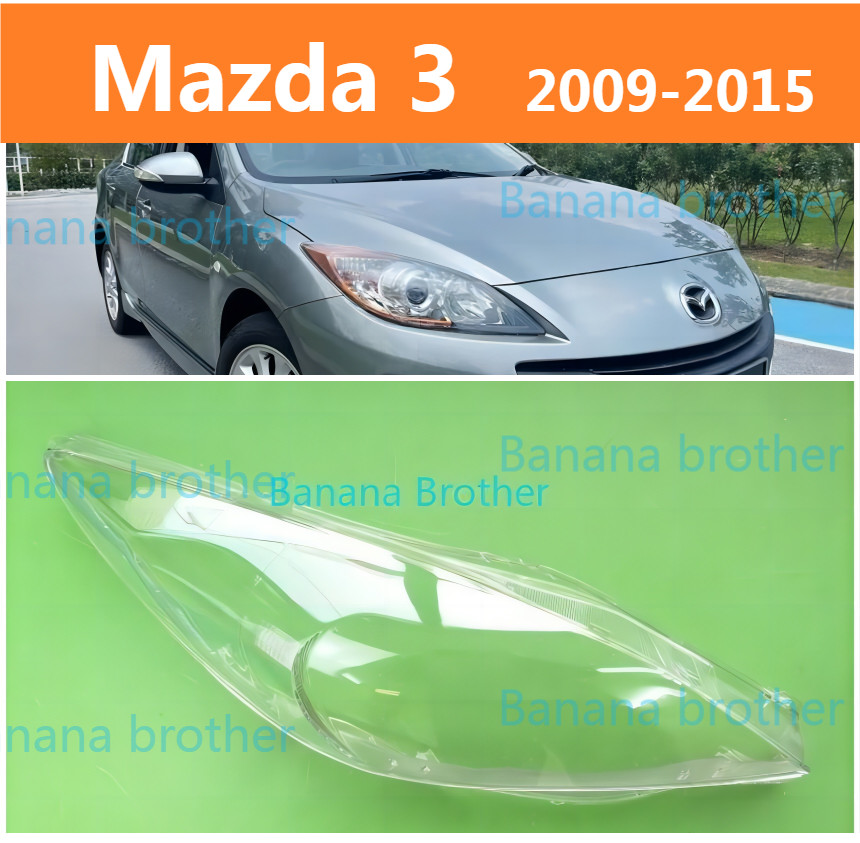FOR Mazda 3 BL Mazda3 sedan headlamp cover 2009-2015 headlight cover ...