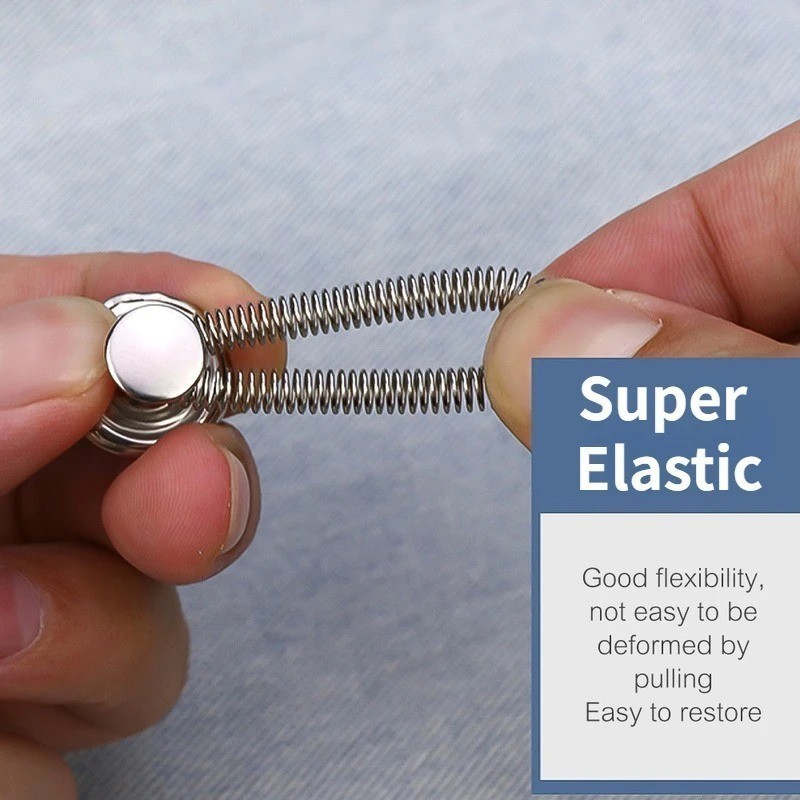 Detachable Jeans Waist Adjustment Buckle Metal Button Extender For DIY ...