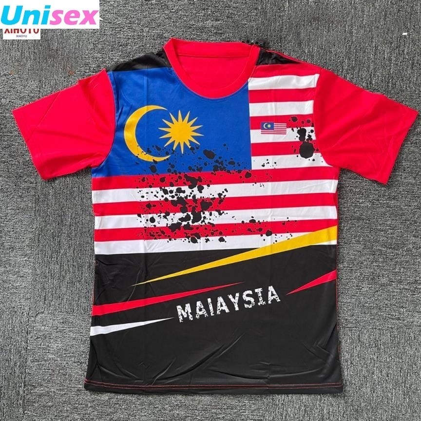 iHigh Quality Print Merdeka T shirt Microfiber Sport Wear Jersi ...