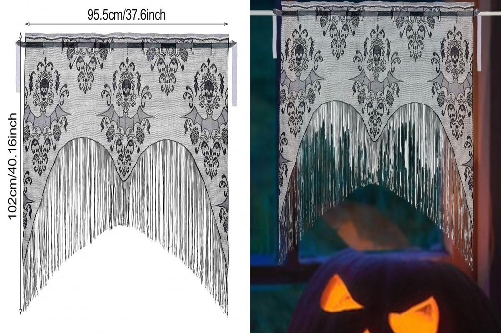 Ghostly Window Coverings Spooky Window Decorations Spooky Halloween ...