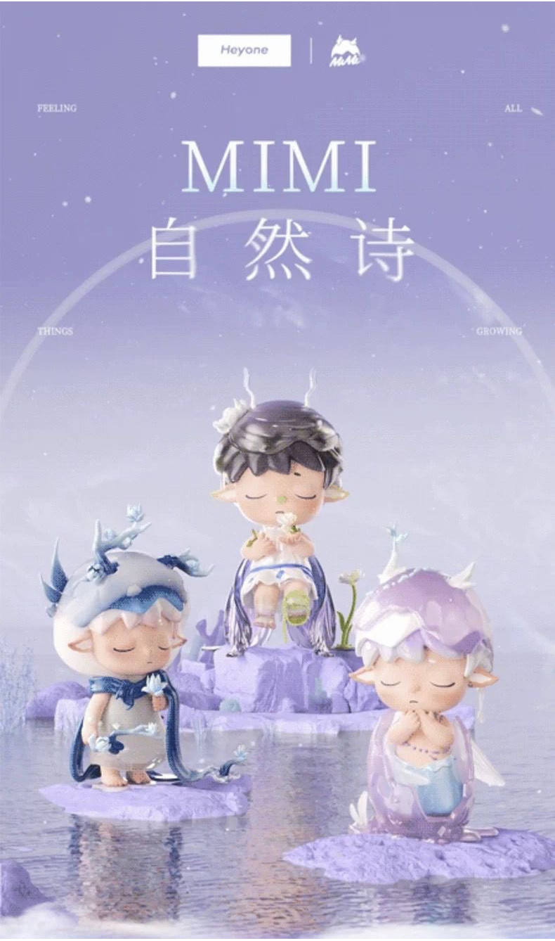 MIMI the poem of nature Series Figures Blind Box Cute Figures Heyone ...