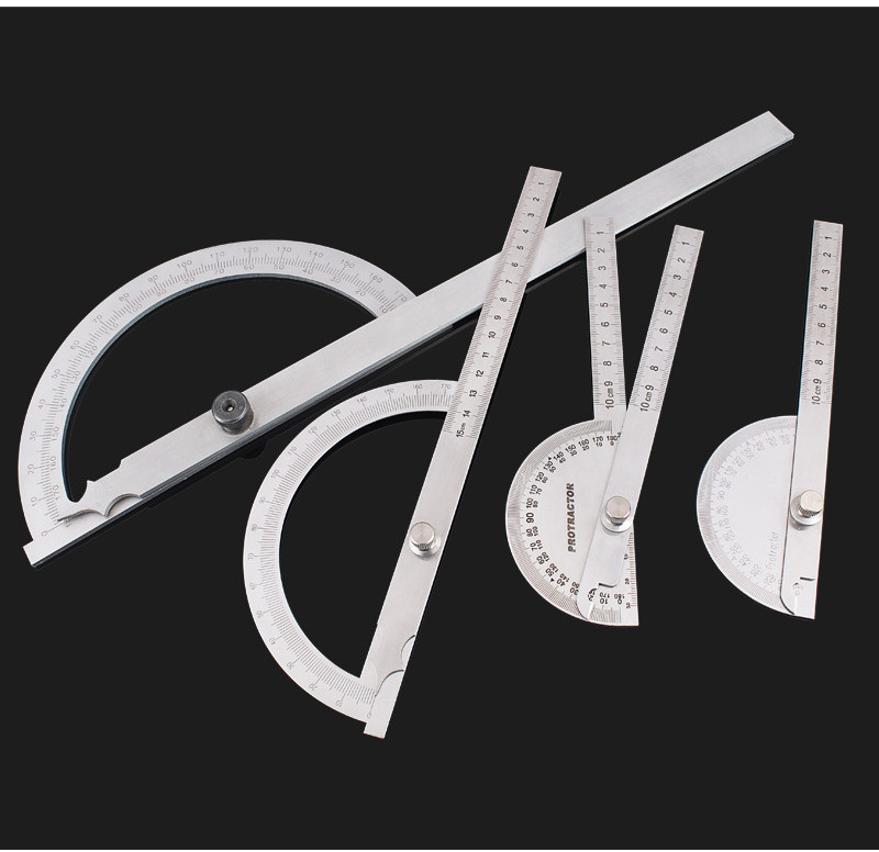 multifunction stainless steel protractor-ruler/angle ruler/wood working ...