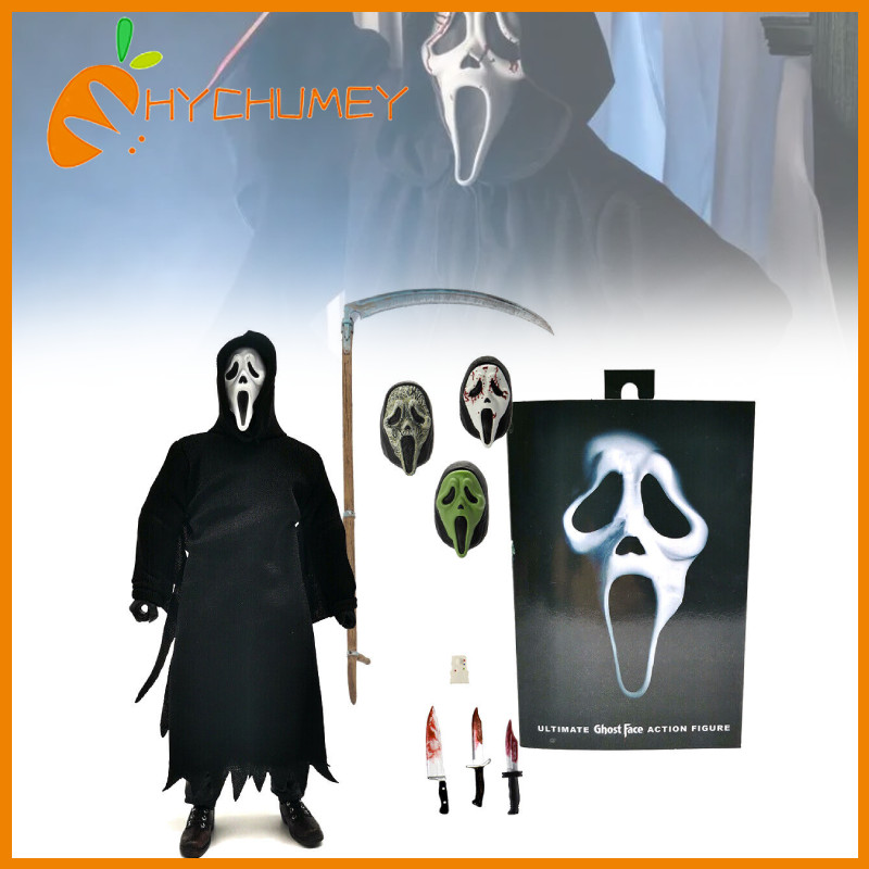 Scream Neca Ghostface Killer Stunning Deluxe 7 Inch Pvc Figure Model ...