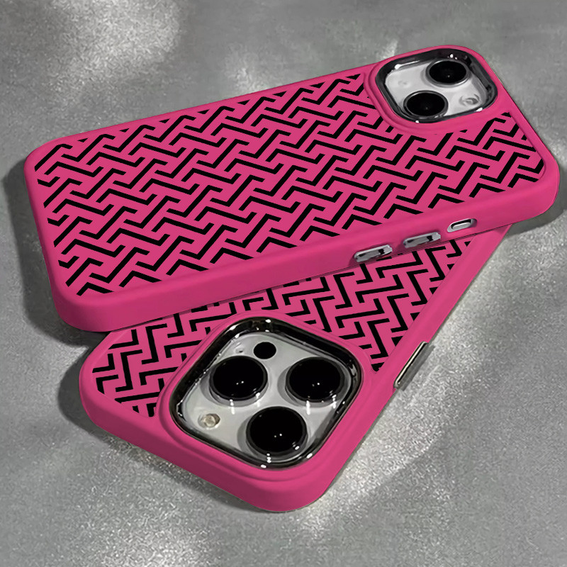 Maze Wall Patterns Phone Casing Compatible for IPhone 16 15 13 14 12 11 ...