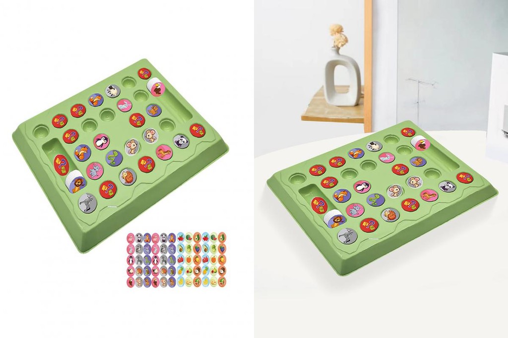 [Ready stock] Cartoon Learning Chess Flip Chess Game Fun Fruit Reversi ...