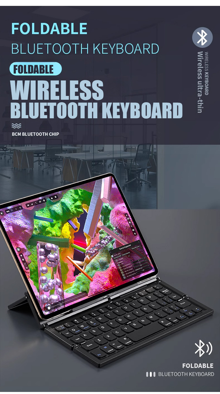 Bluetooth Silent Keyboard Set High Precision X Structure Keyboard ...