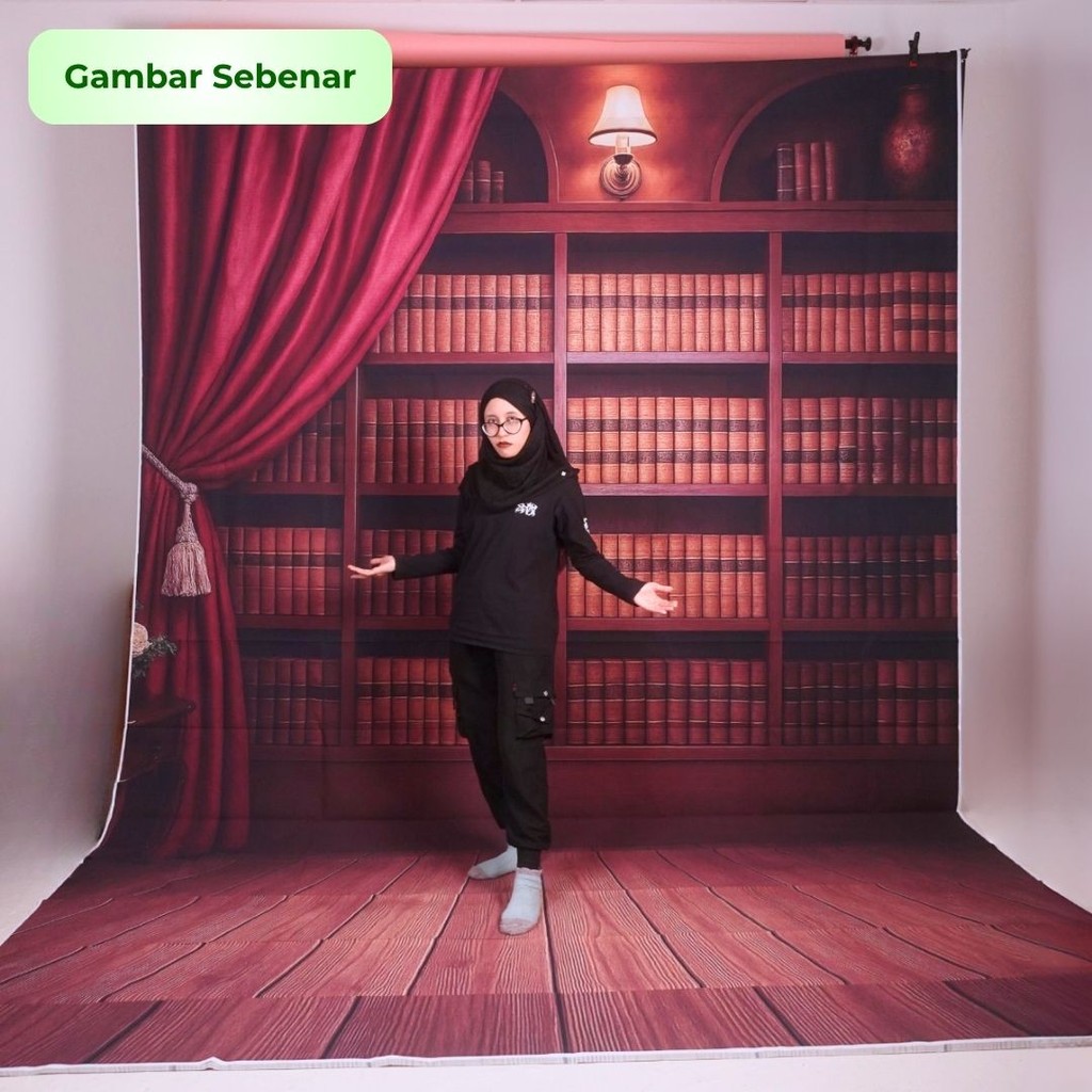 GS Bookshelf Theme Library Convo Convocation Graduation Backdrop (3 x ...