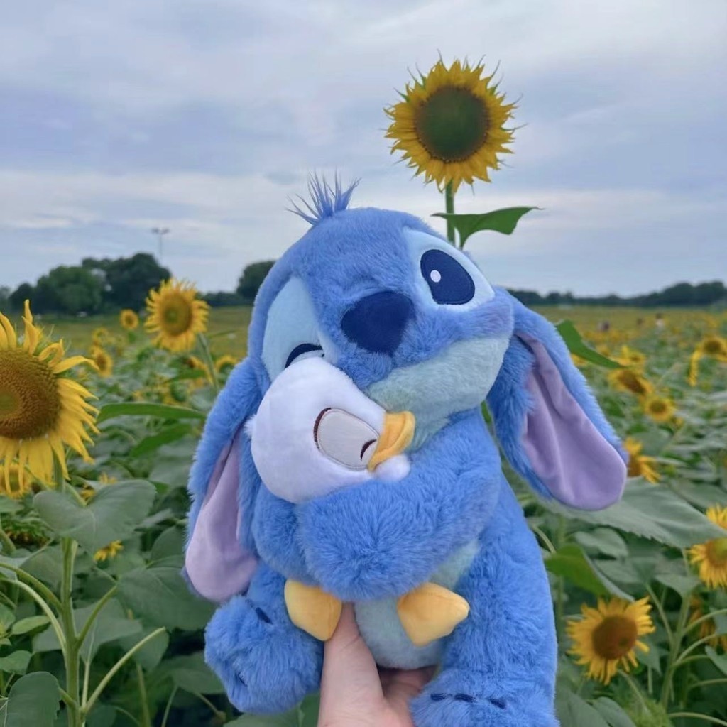 🥰现货🥰Same Style as Dongdi Hug Donald Duck Stitch Duck Holding Stitch ...