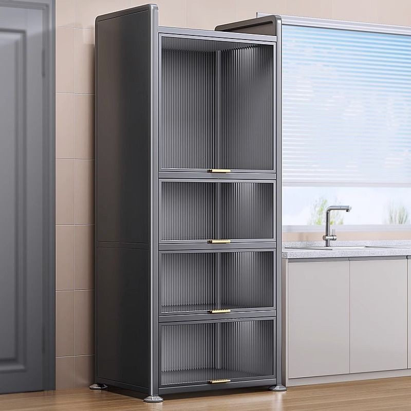 Kitchen Rack Floor-standing Multi-layer Storage Cabinet Multi-function ... Kitchen Rack Floor-standing Multi-layer Storage Cabinet Multi-function ...