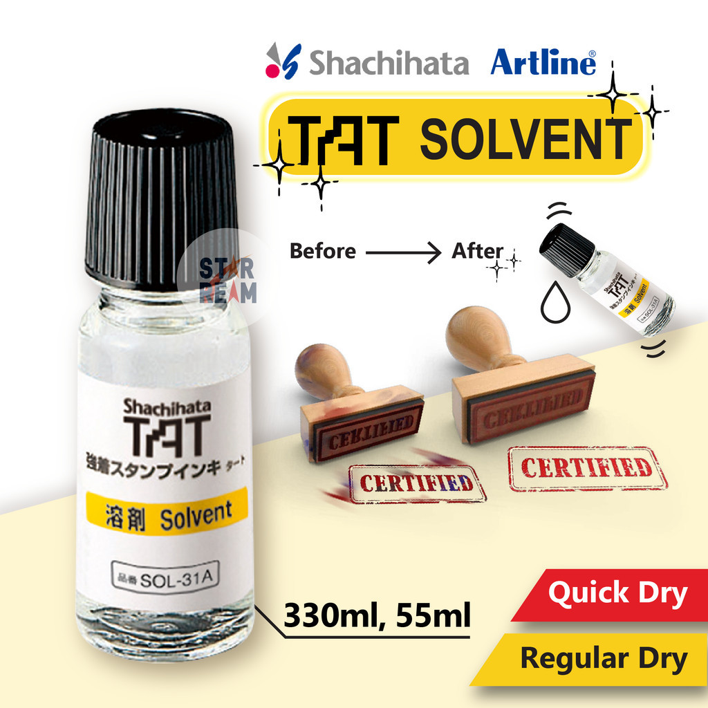 [READY STOCK] 55ml,330ml TAT Solvent/ Ink Remover/ Stain Remover ...