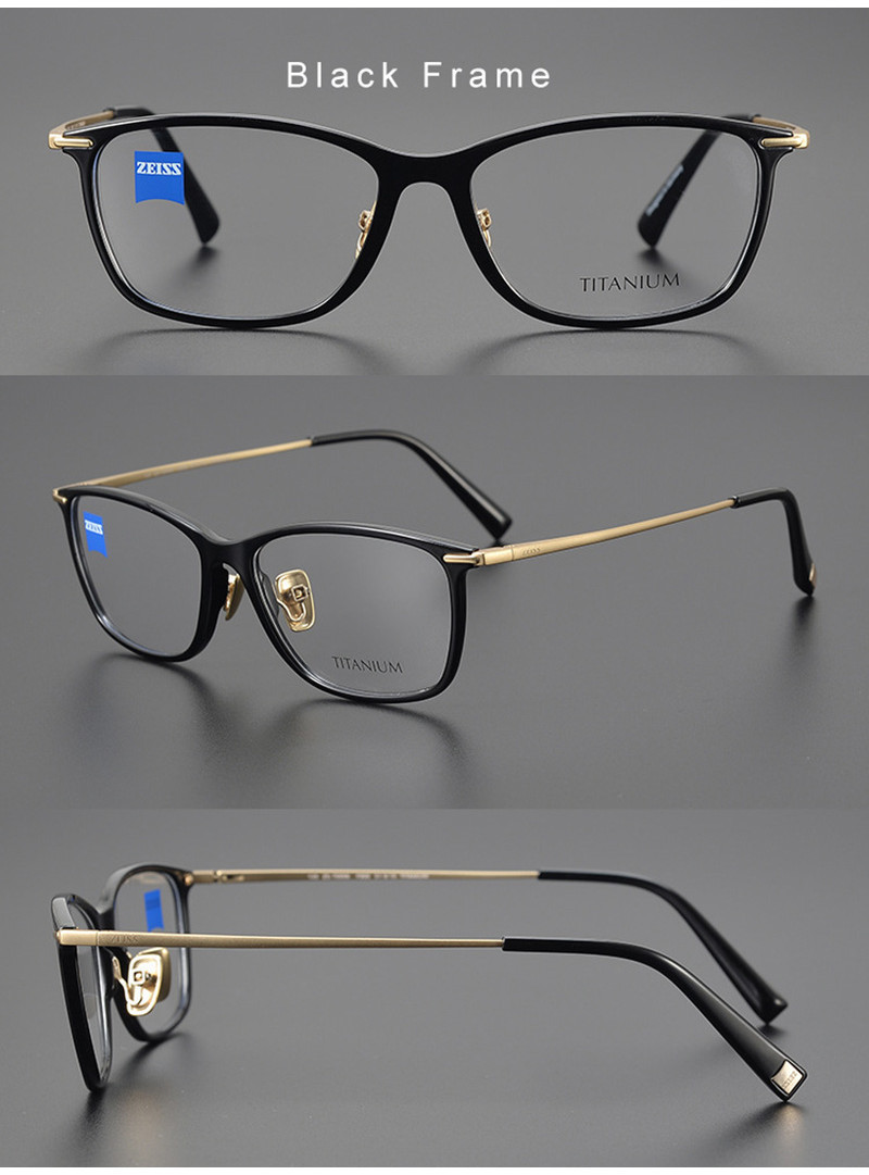ZEISS Fashion Rectangular Glasses ZS70006 Trendy Eyeglasses Non ...