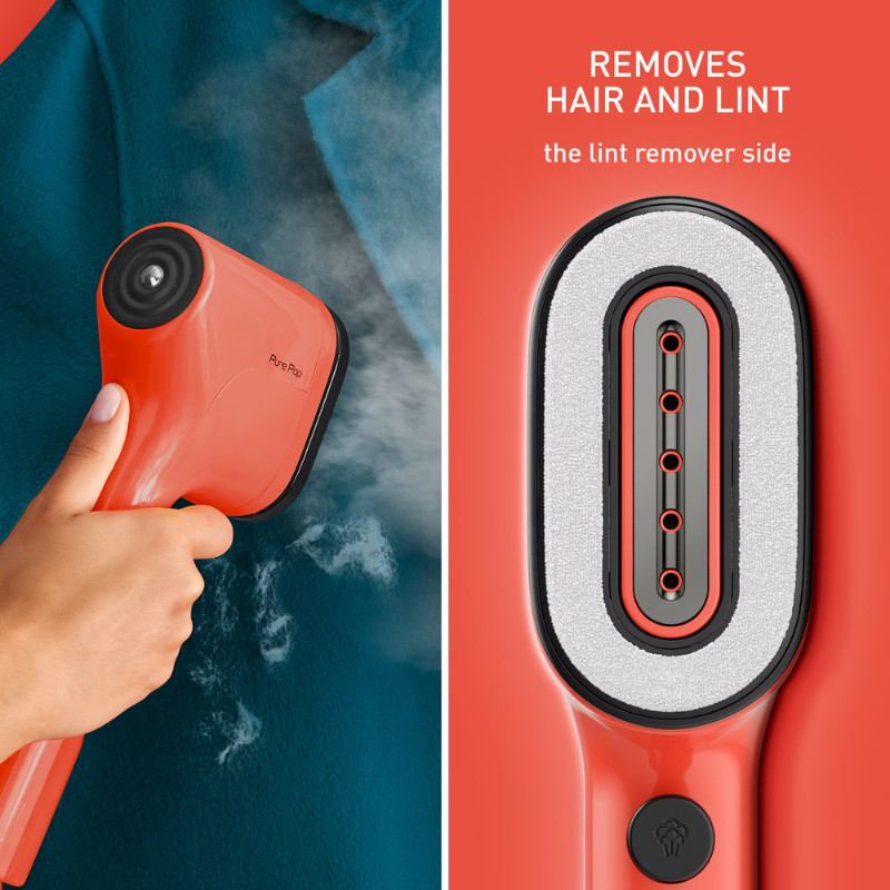 Tefal DT2020 Pure Pop Handheld Garment Steamer Ultra Fast Reversible ...