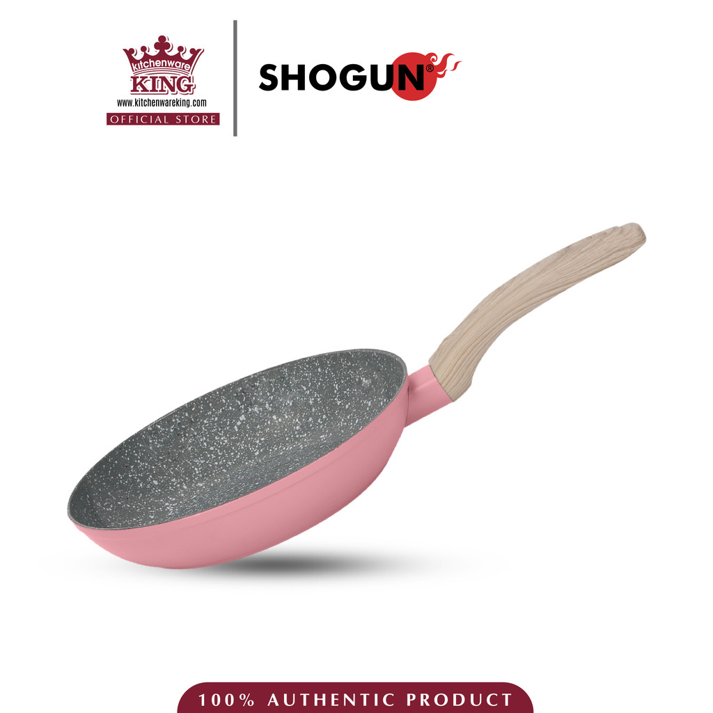 Shogun Mini Ceragan Ceramic 16 x 4cm Non-stick Frypan, 0.7L - Pink (IH ...