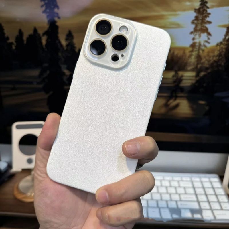 Luxury Lychee Leather Phone Case For iPhone 16 11 12 13 14 15 Pro Max ...