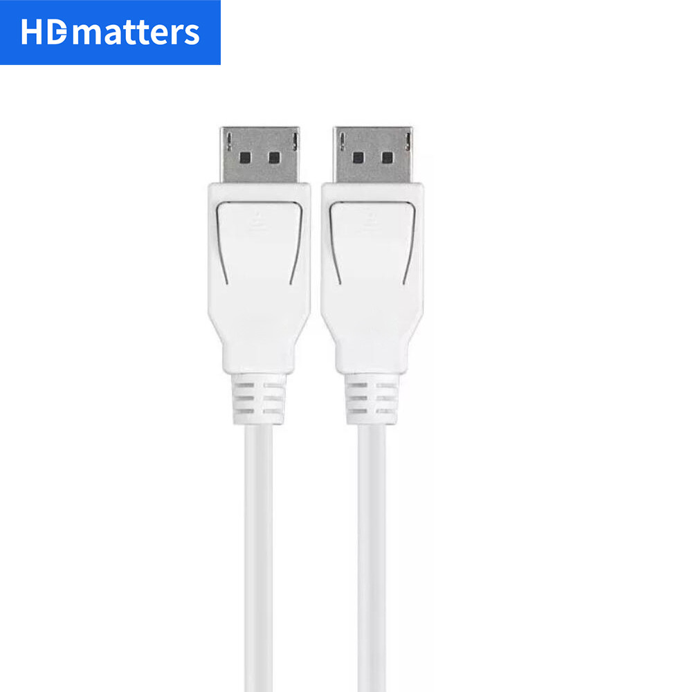 144Hz Displayport cable white Displayport 1.2 cable cord 2K 144Hz for ...