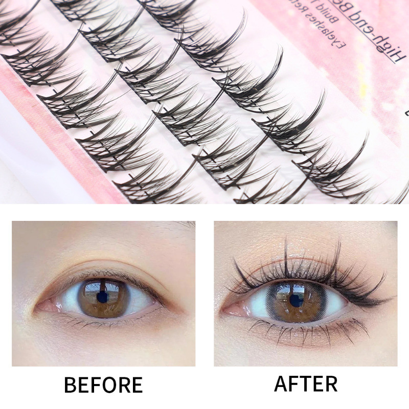5D Fox Fluffy False Eyelash - Synthetic Eyelash Set - Natural Density ...