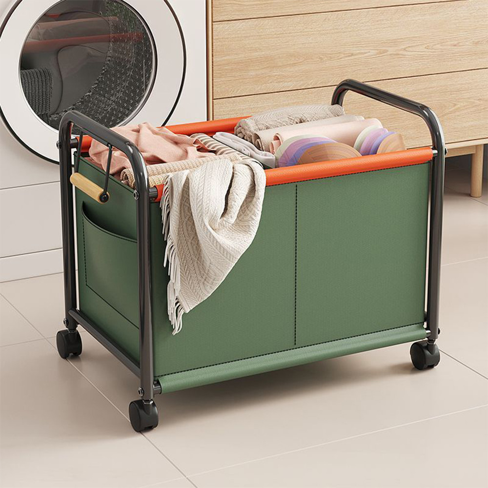 [1PC] Encora Toys Storage Cart Large Capacity Trolley Movable Trolley ...