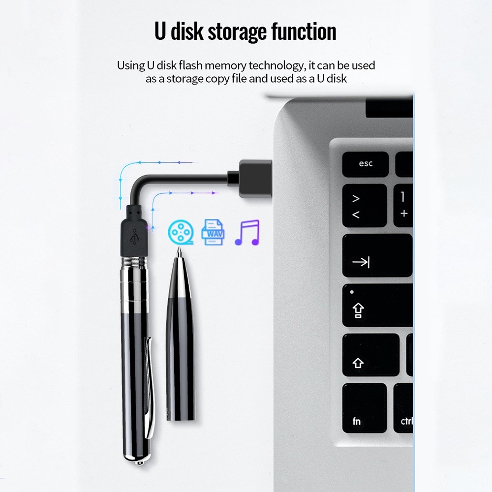 Digital Activated Voice Recorder Pen Mini Professional Audio Record ...