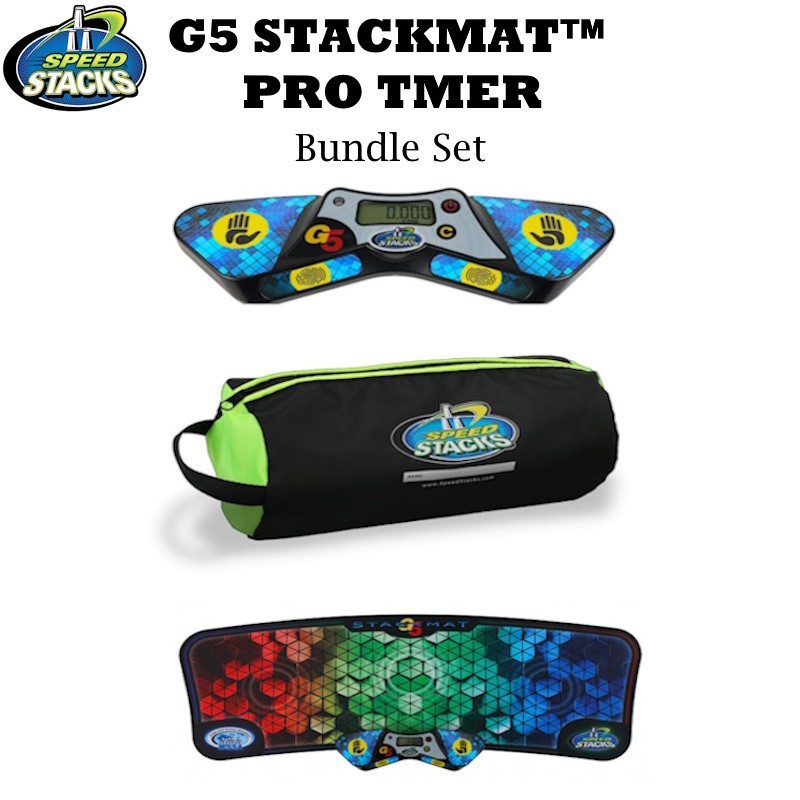 Speedstack G5 Pro Timer Set (Timer + Mat + Bag ) Speecube Timer ...
