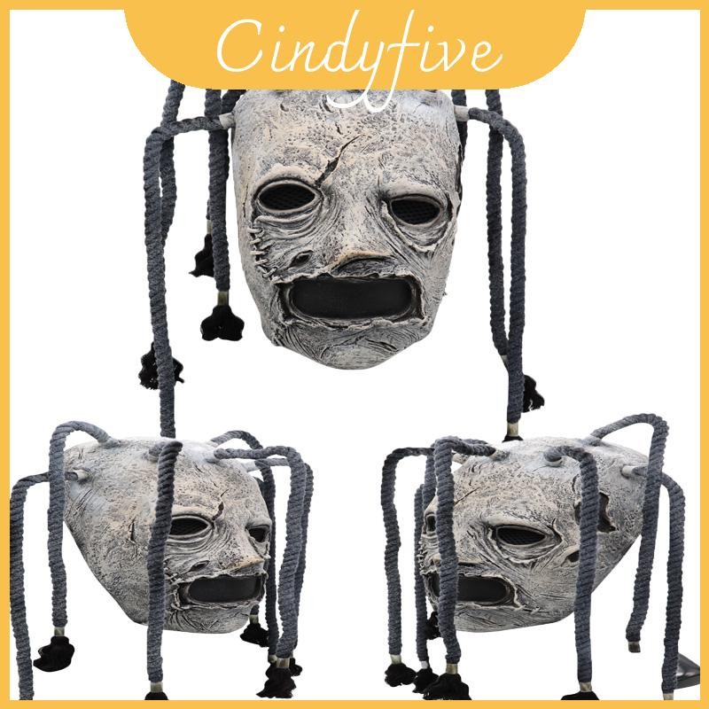 Corey Taylor Authentic Full Head Latex Mask With Dreadlocks For ...