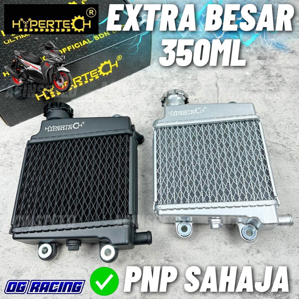 “DOUBLE LAYER” HYPERTECH NVX155 NMAX V1 V2 Radiator Besar/ NVX155 ...