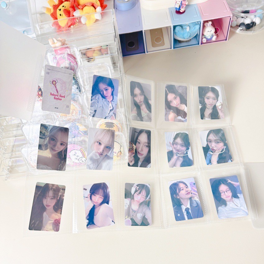 15 Pocket Card Album Folding card album to store small card display for ...
