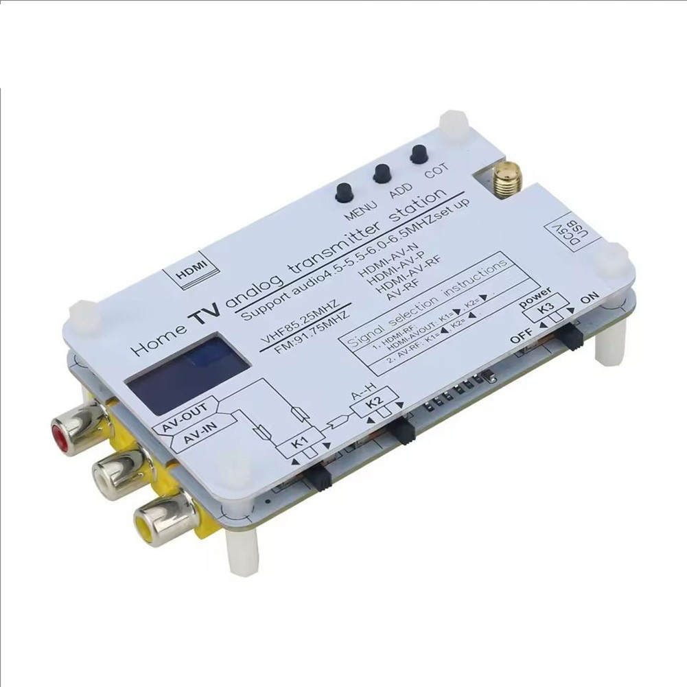Analog TV signal transmitter Home analog TV transmitter with for OLED ...