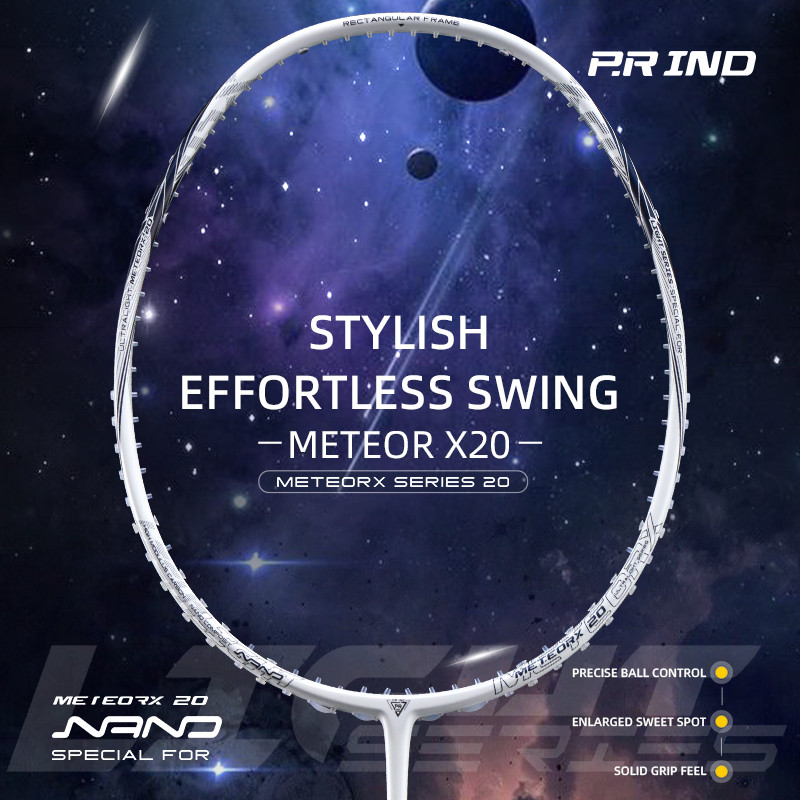 PRIND Racket Meteorx 20 PURUI Racket Badminton Racket Raket Badminton ...