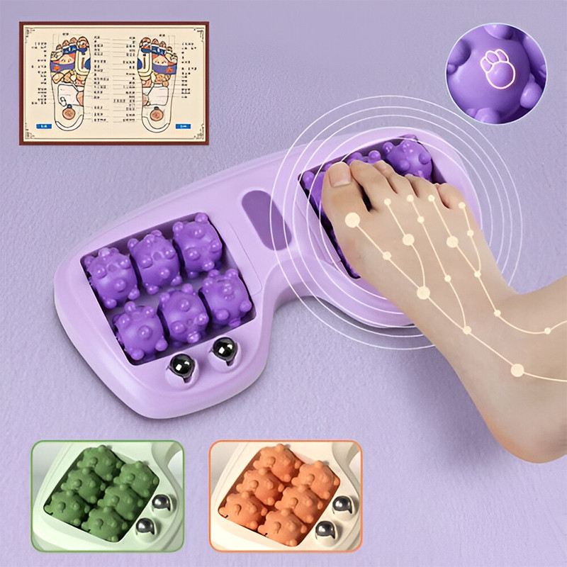 𝗥𝗘𝗟𝗔𝗞𝗦 𝗧𝗔𝗣𝗔𝗞 》Foot Massage Machine Leg Feet Roller Acupuncture Massager ...