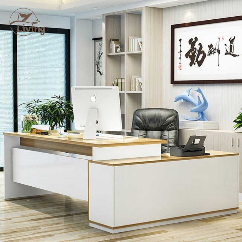 Liv Desk Table And Chair Combination Simple Modern Single Office Custom ...