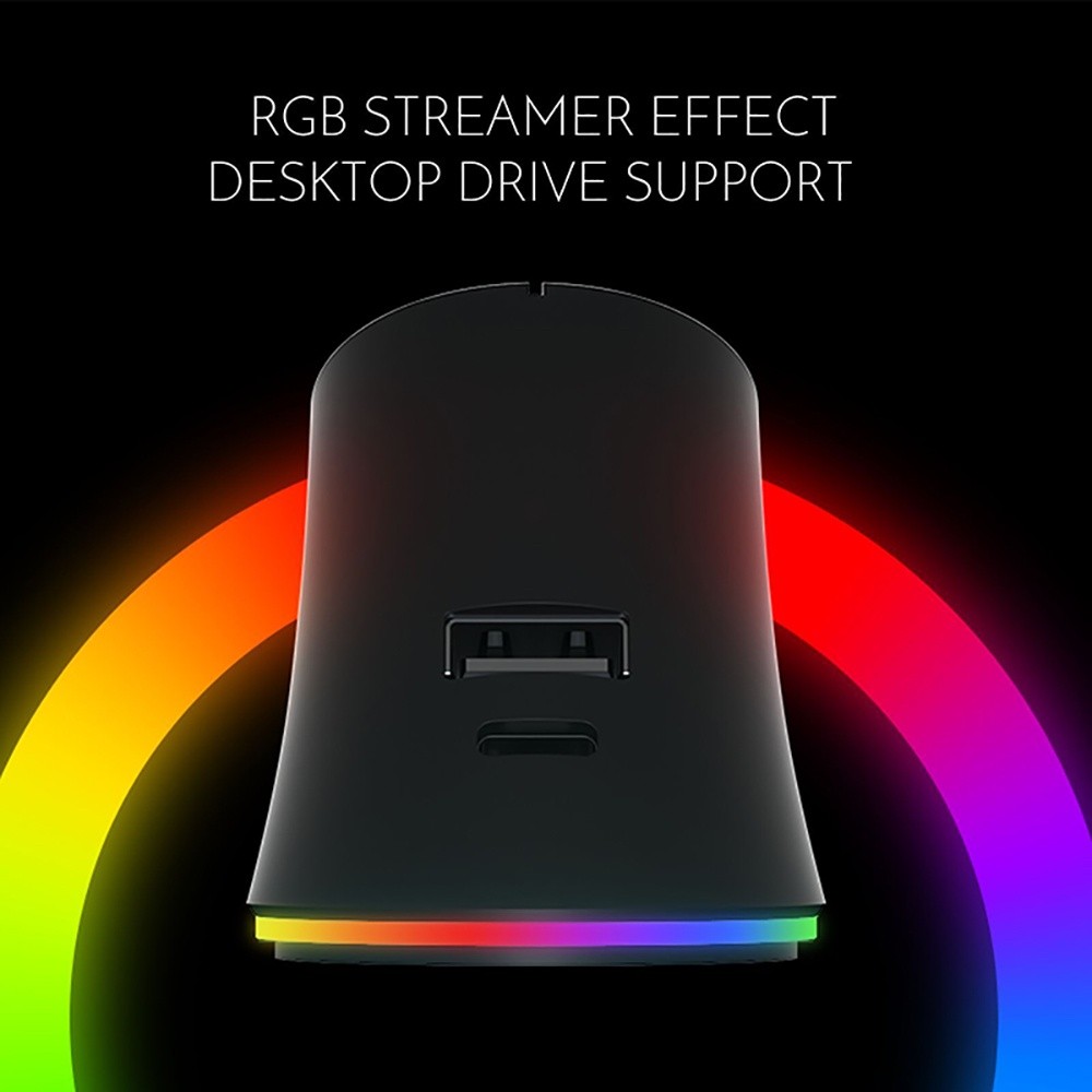 Pitta Studio GPW GPX Mouse Wireless Plastic RGB Power Charging Dock Base FPS Mod for Logitech G ...