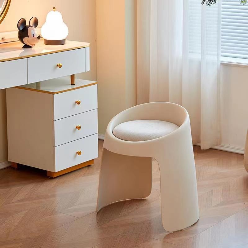 Nordic Style Light Luxury Makeup Stool Can Be Stacked Bedroom Makeup ...