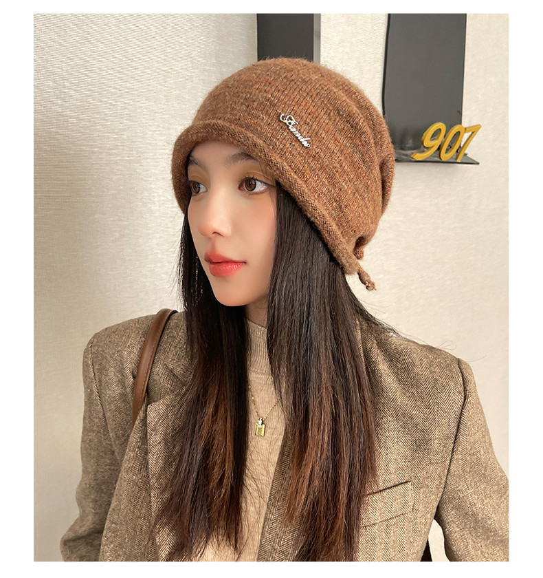 2024 New Arrival Women's Hats Autumn and Winter Outdoor Warm Wool Hats Outdoor Stacking Hats ...