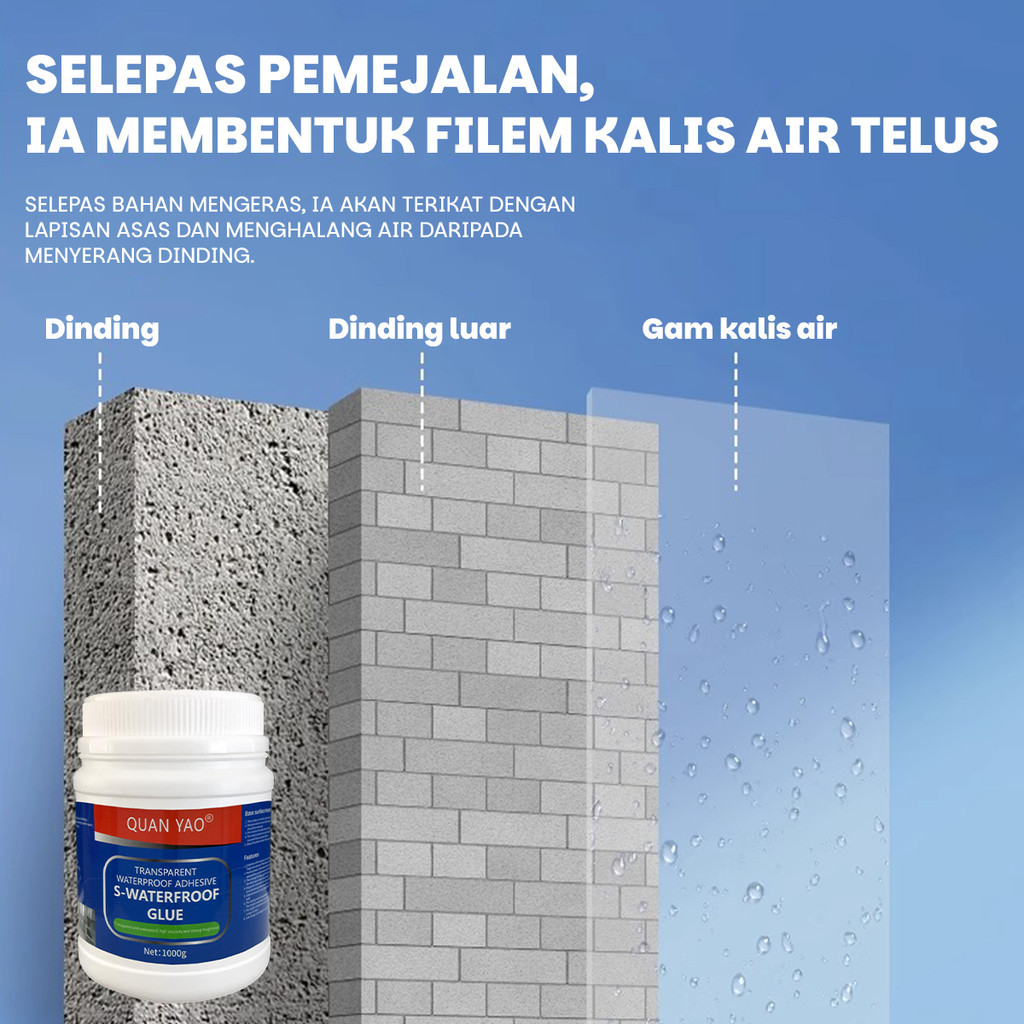 Waterproof Glue Anti Leaking Adhensive Gel Gam Kalis Air Roof Leaking ...