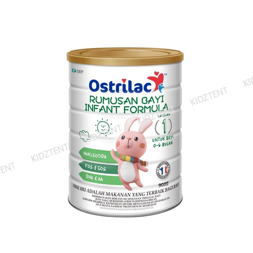 Ostrilac Infant Formula Step 1 900g ( 0-6 Months) (EXP 05 JULY 2025 ...