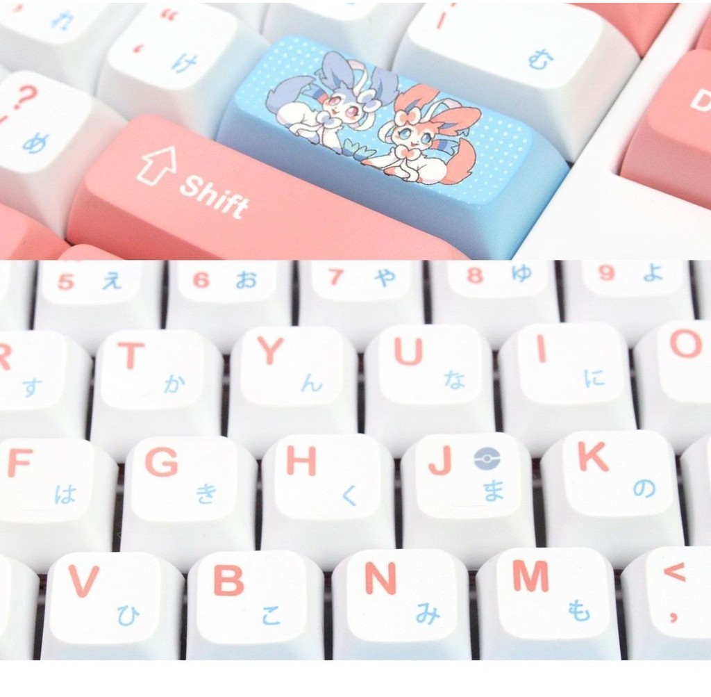 Sylveon Pokemon Keycap Similar XDA Profile PBT Five-sided Dye ...
