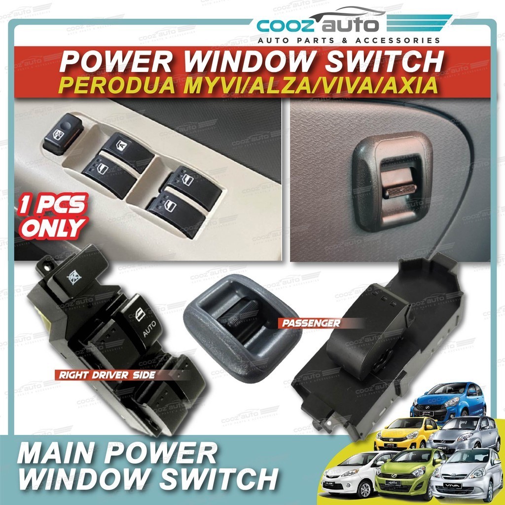 Perodua Myvi Lagi Best Icon 2005 - 2017 Alza Axia Old Viva Power Window ...