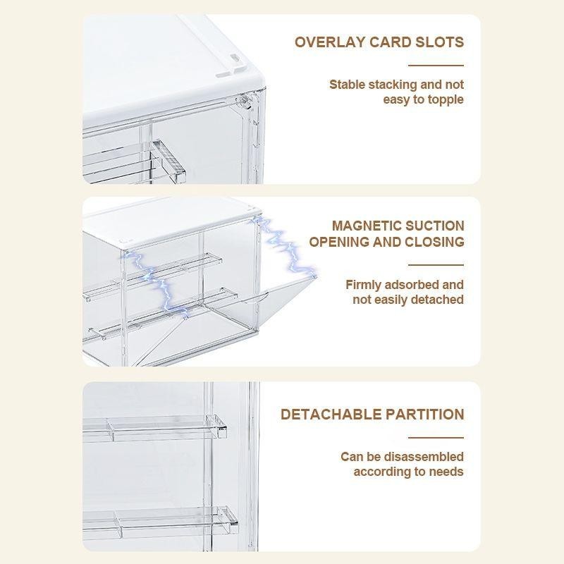 Acrylic Display BoxTransparent Box Display Cases Popmart Storage ...