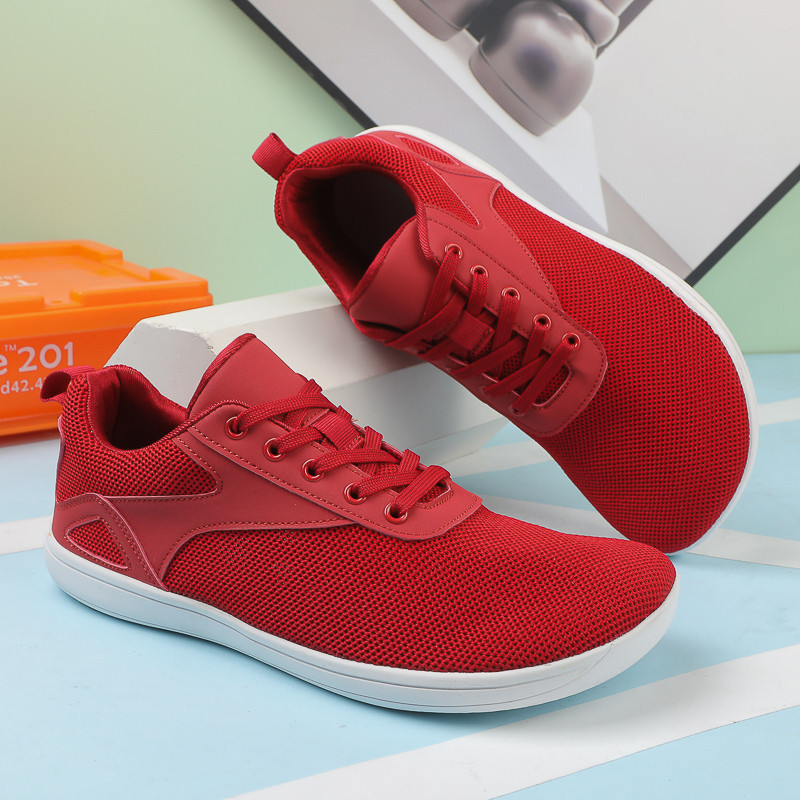 Men Shoes Wide Barefoot Mesh Shoes Breathable Foot Swollen Shoes ...