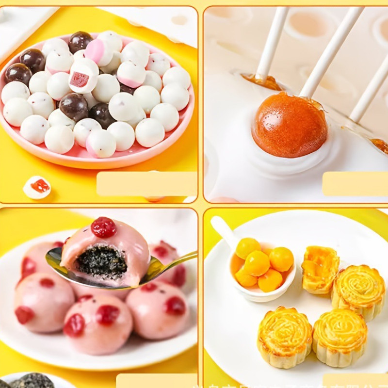 Mooncake Flowing Stuffing Mold Bowl Cake Stuffing Stuffing Small ...