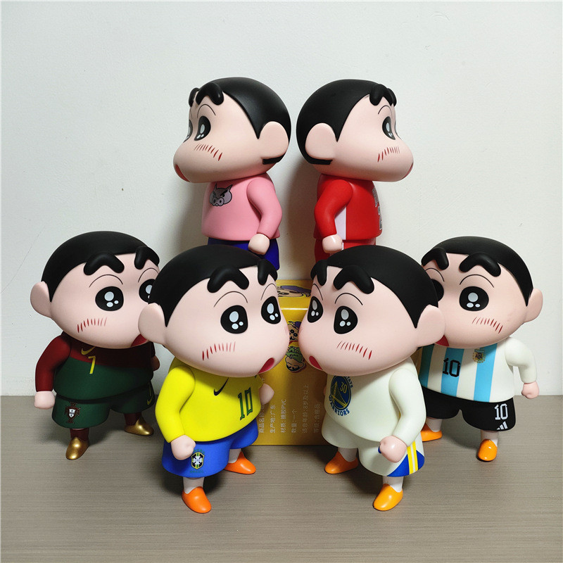 Shin-chan Pvc Crayon Figure In Basketball Soccer Star Costumes Anime ...